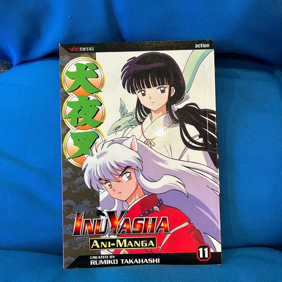 Rumiko Takahashi | Accents | Inuyasha Comic Volume 1 Created By Rumiko Takahashi Ani Manga Color ...